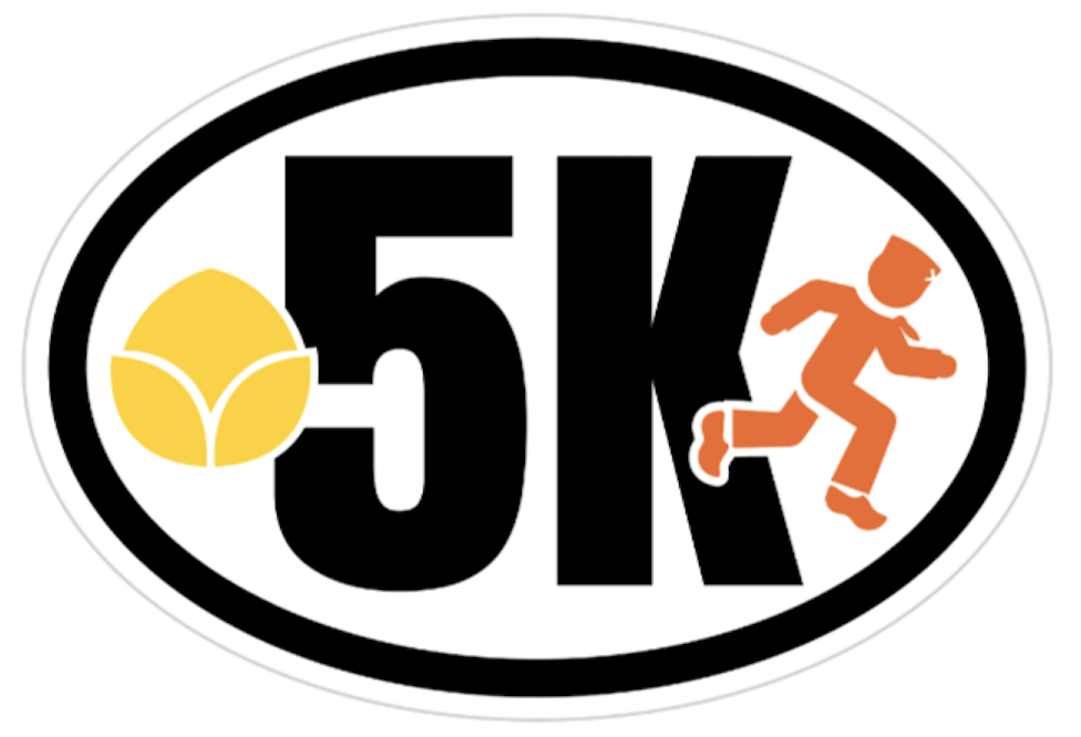 Run 5K Sticker | Tulip Time